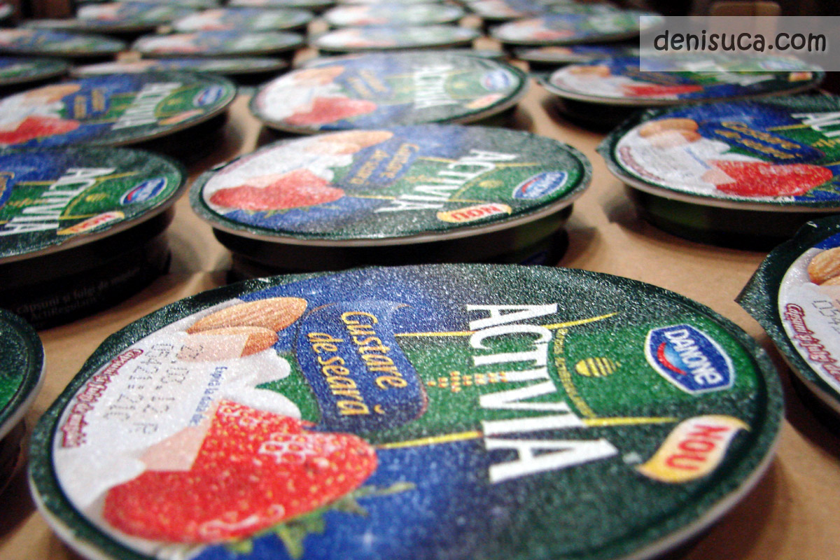 Cum se fabrică iaurtul Activia de la Danone – Denisa Lala